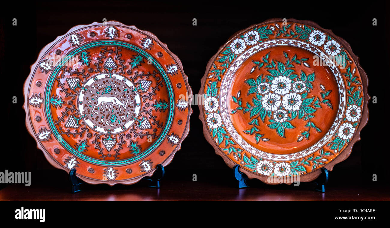 Greek pottery blue shop hi-res stock photography and images - Alamy