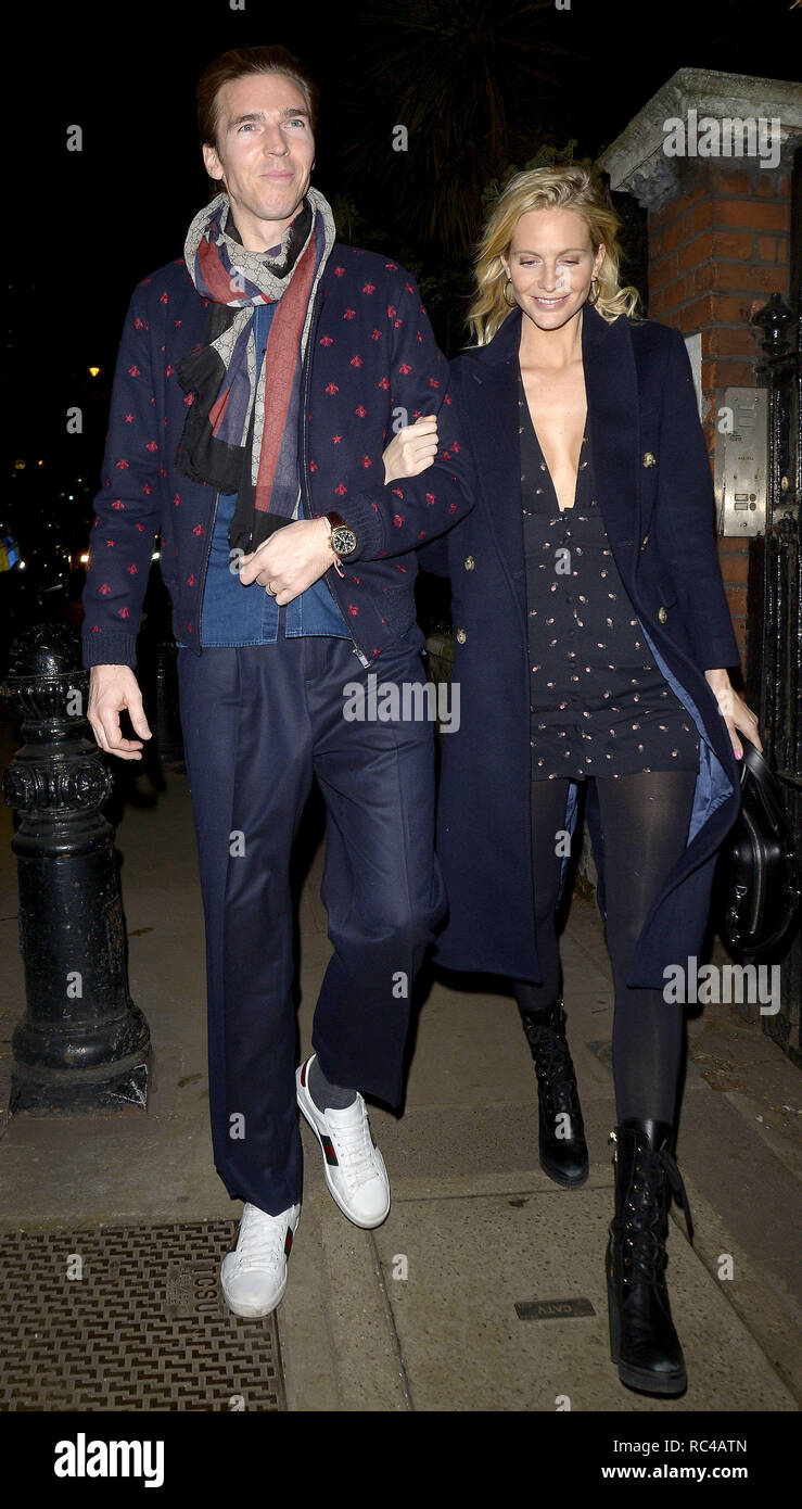 Mick Jagger's Christmas Party in London Featuring: Poppy Delevingne ...