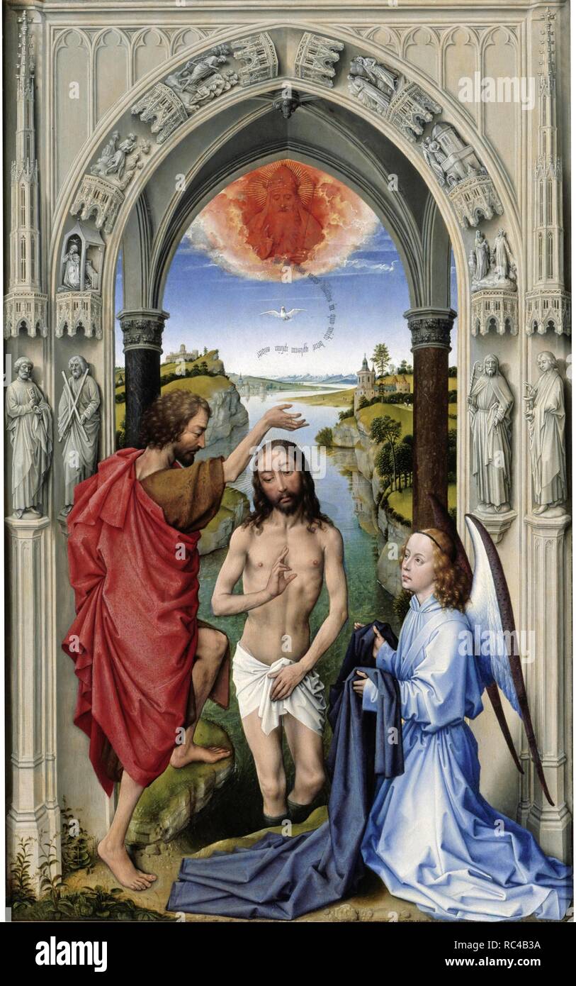 Baptism christ van der weyden hi-res stock photography and images - Alamy