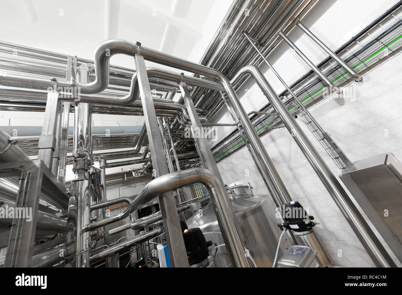 Cheese production facility hi-res stock photography and images - Alamy