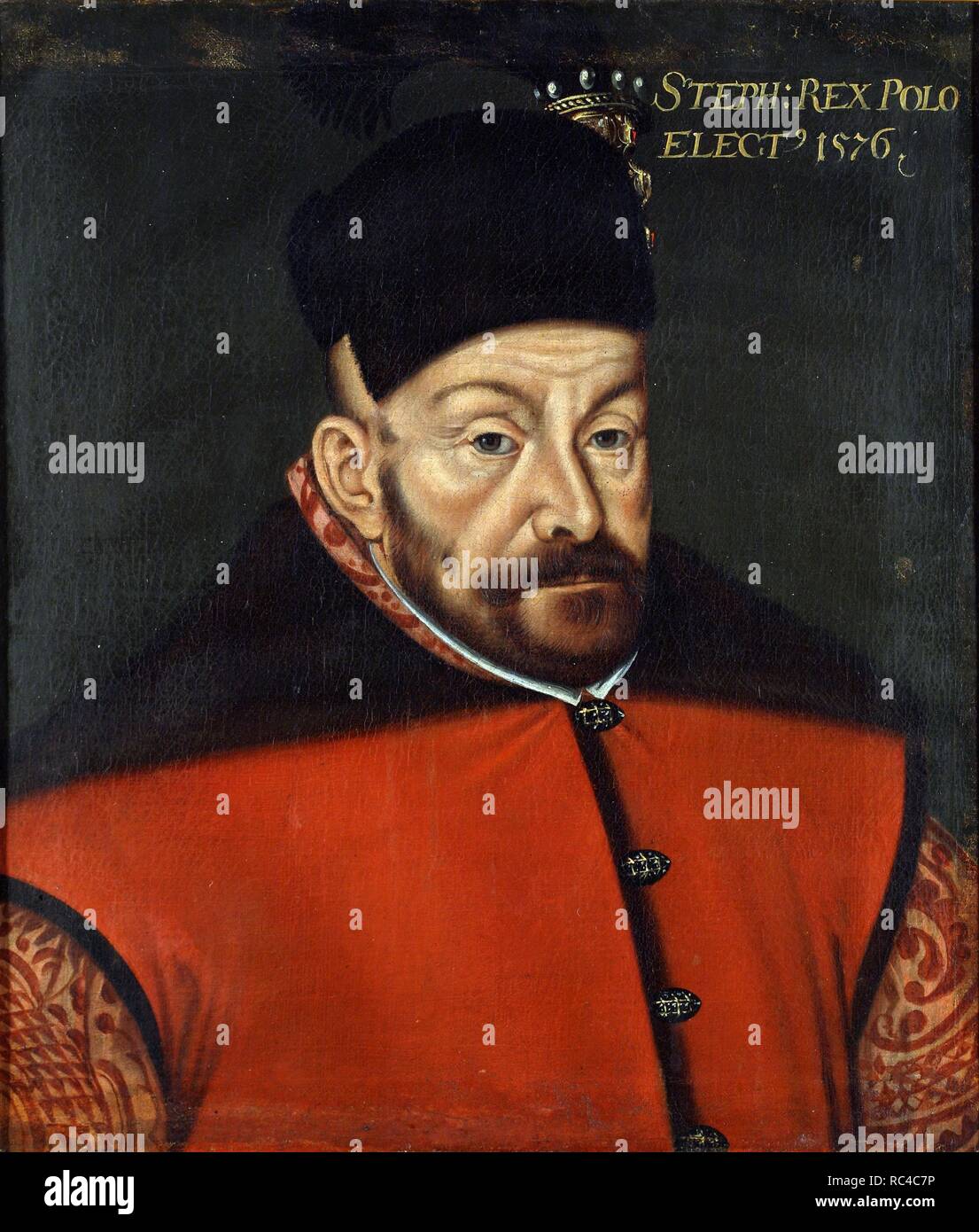 Portrait of Stephen Báthory of Poland. Museum: State Art Gallery, Lviv ...