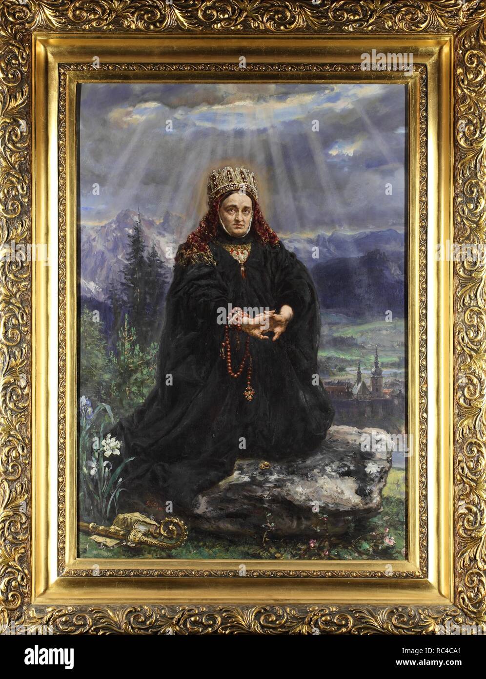 Saint Kinga of Poland. Museum: Regional Museum, Wieliczka. Author ...