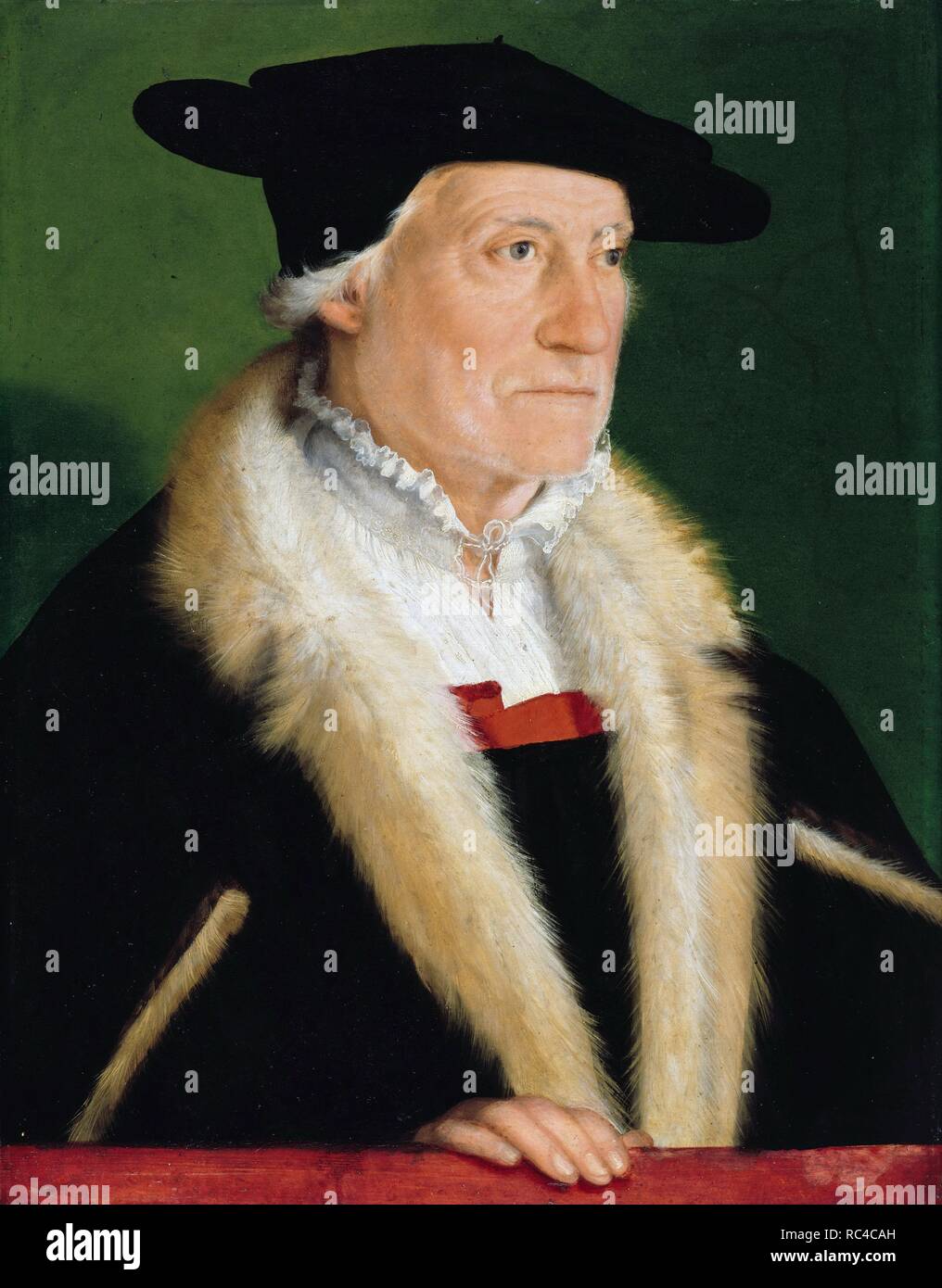 Portrait of the cosmographer Sebastian Münster (1489-1552). Museum ...