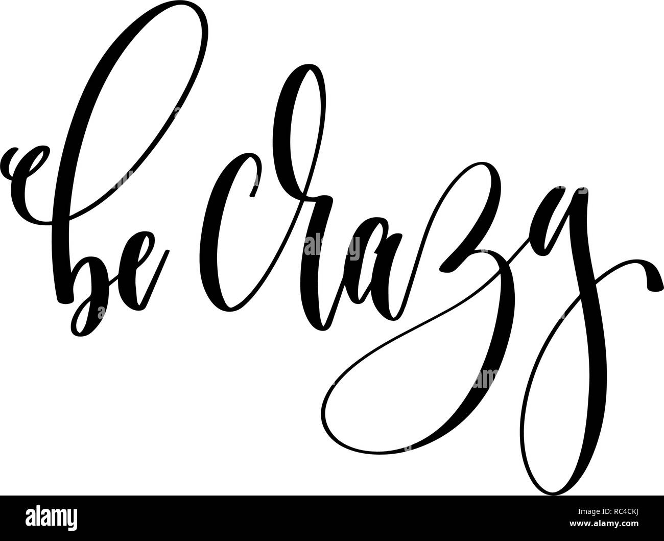 Crazy font hi-res stock photography and images - Alamy
