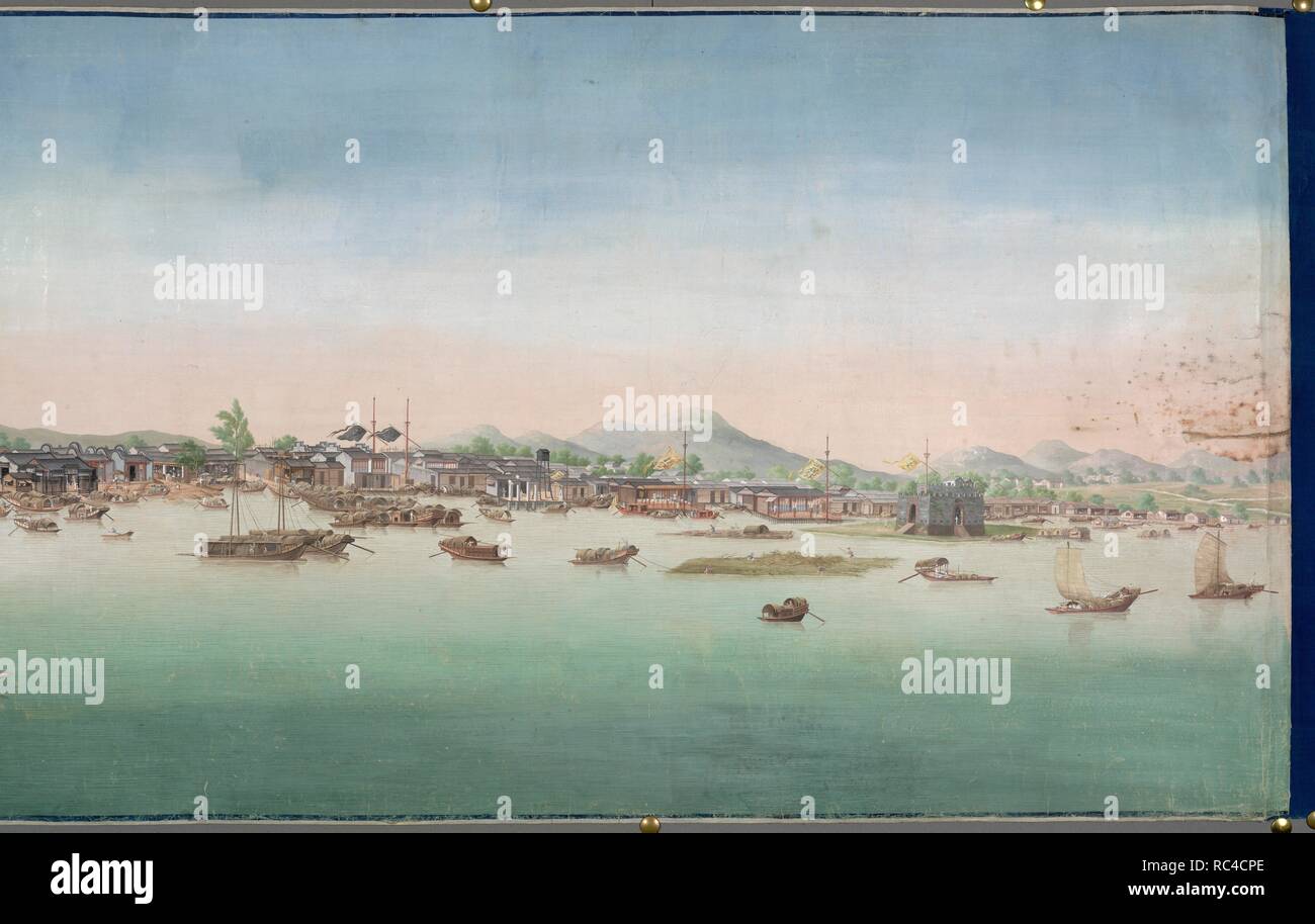 A view of Canton. A view of Canton. ca. 1760. A view of Canton, showing ...