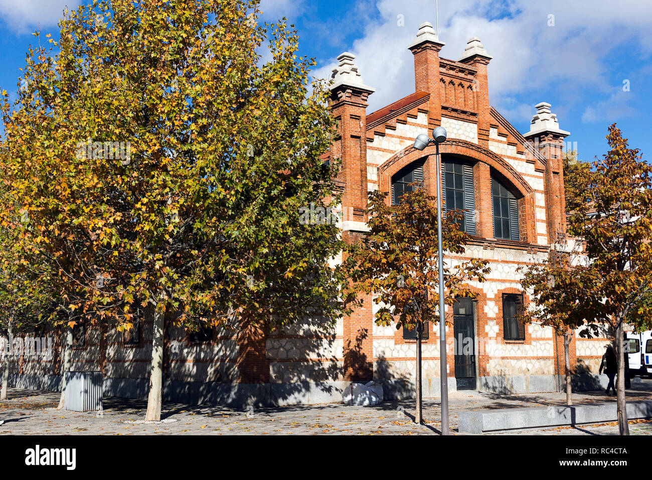 Matadero Madrid pavilion - Cultural center, industrial architecture of ...