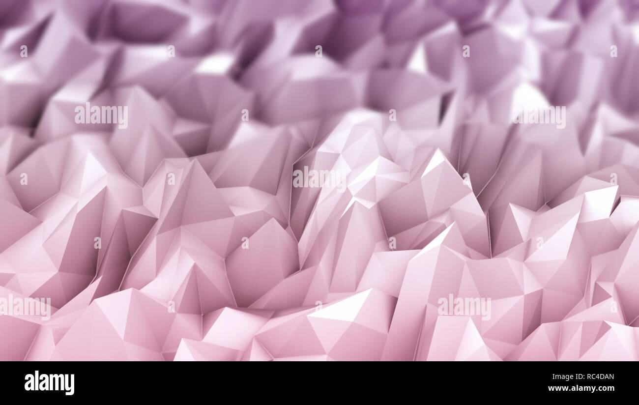 3d rendering purple origami hi-res stock photography and images - Alamy