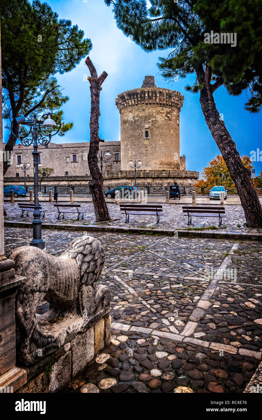 Italy Basilicata Venosa ducal castle of the Balzo Stock Photo - Alamy