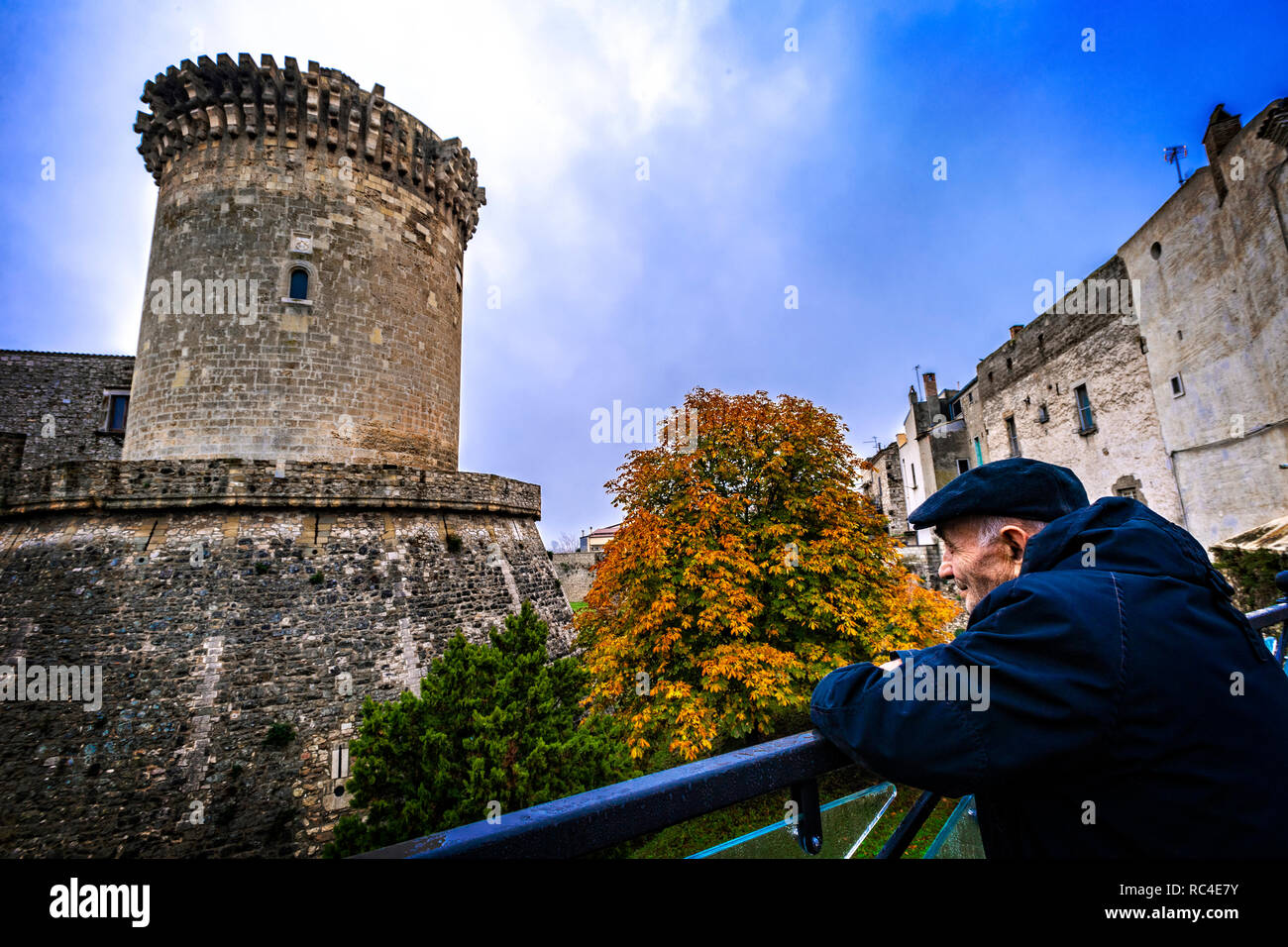 Italy Basilicata Venosa ducal castle of the Balzo Stock Photo - Alamy