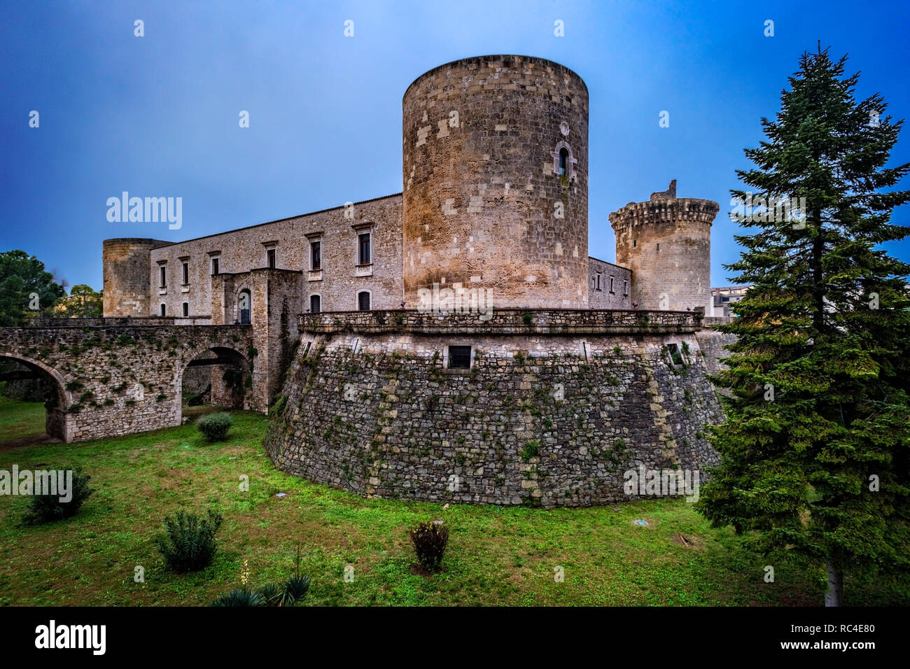 Italy Basilicata Venosa ducal castle of the Balzo Stock Photo - Alamy