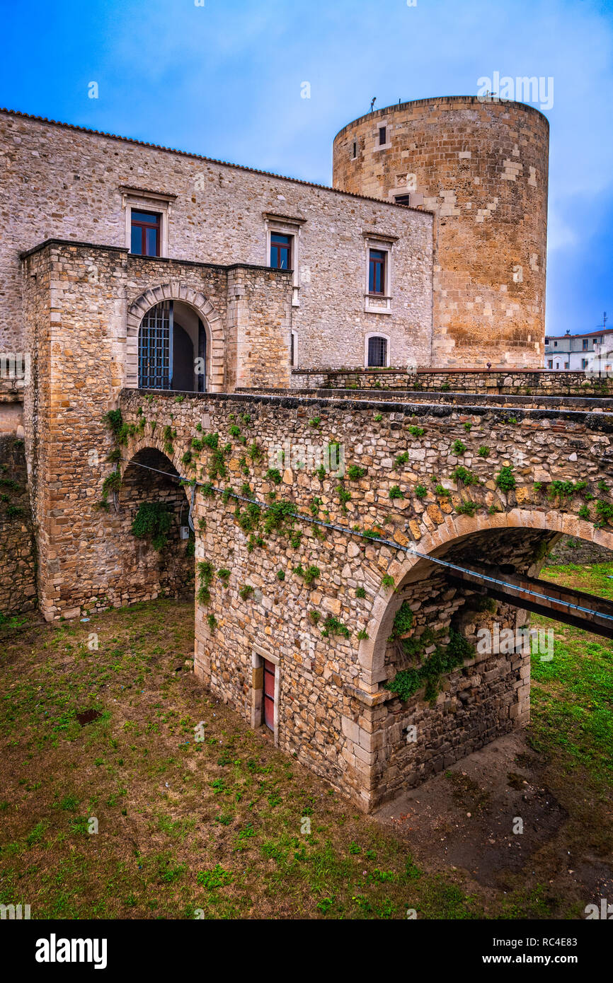 Italy Basilicata Venosa ducal castle of the Balzo Stock Photo - Alamy