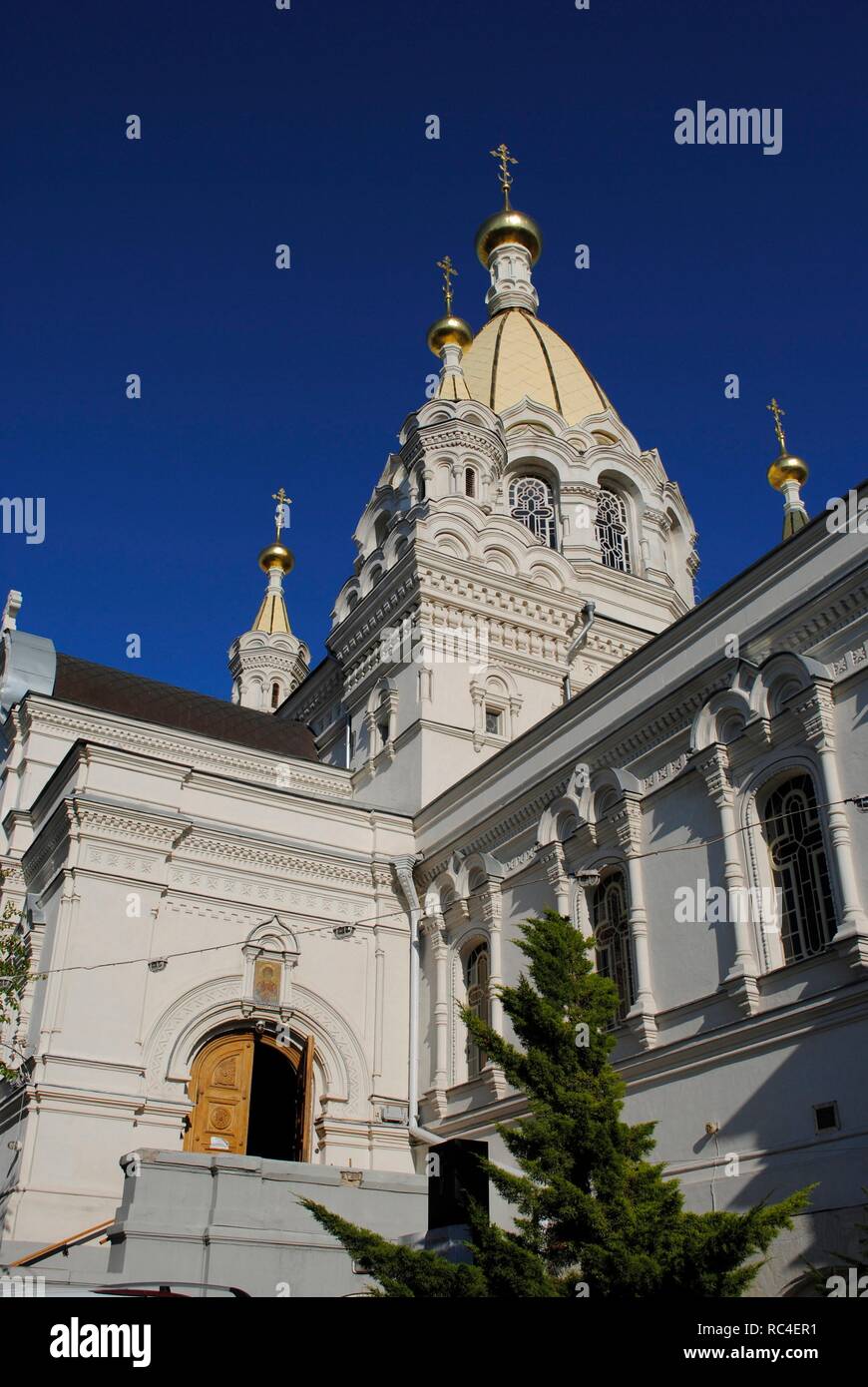 Ukraine. Sevastopol. Pokrovsky Orthodox Cathedral. Exterior. Built from ...