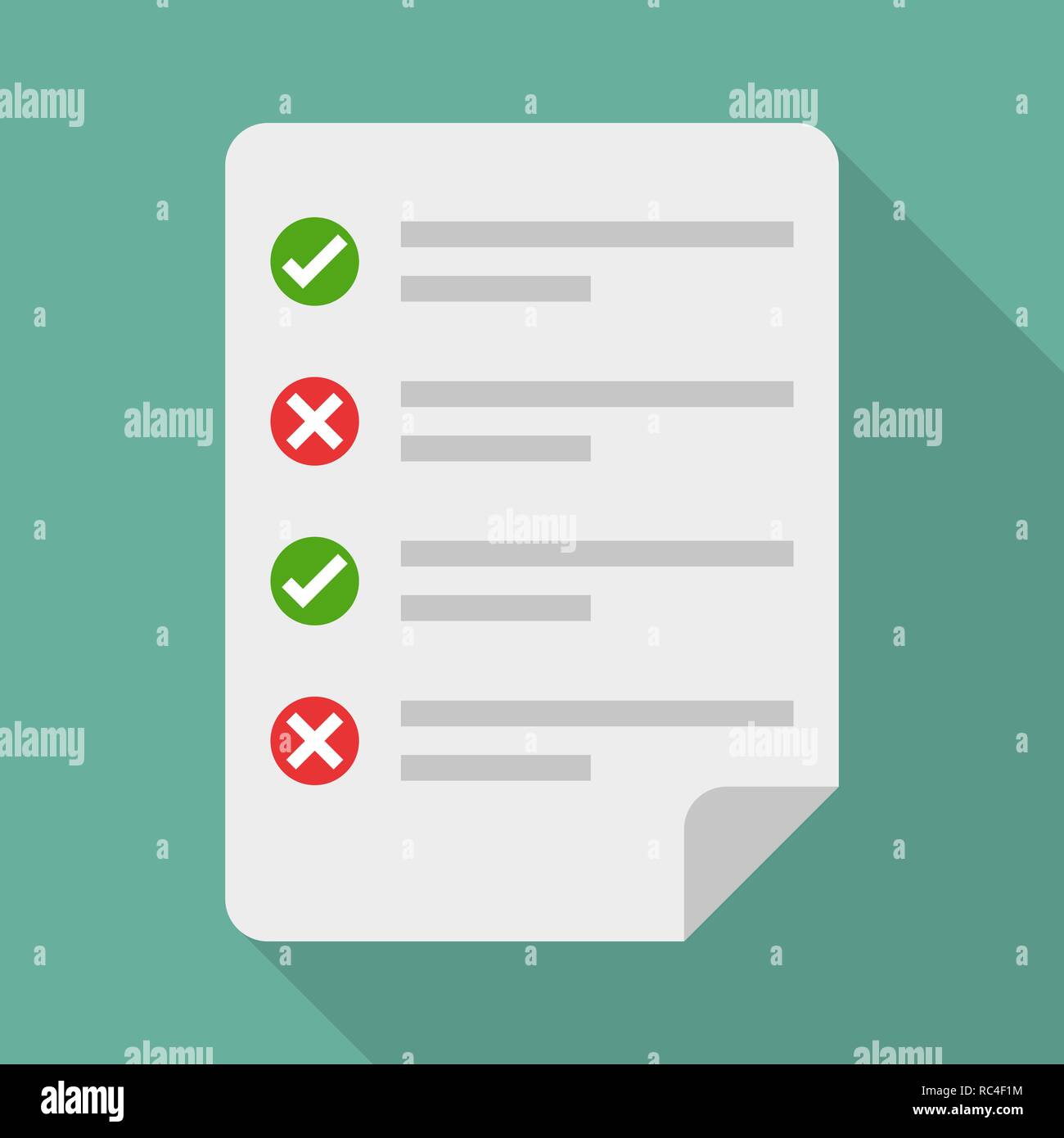 Checklist isolated. Vector illustration. Checklist clipboard in flat ... Checklist isolated. Vector illustration. Checklist clipboard in flat ...