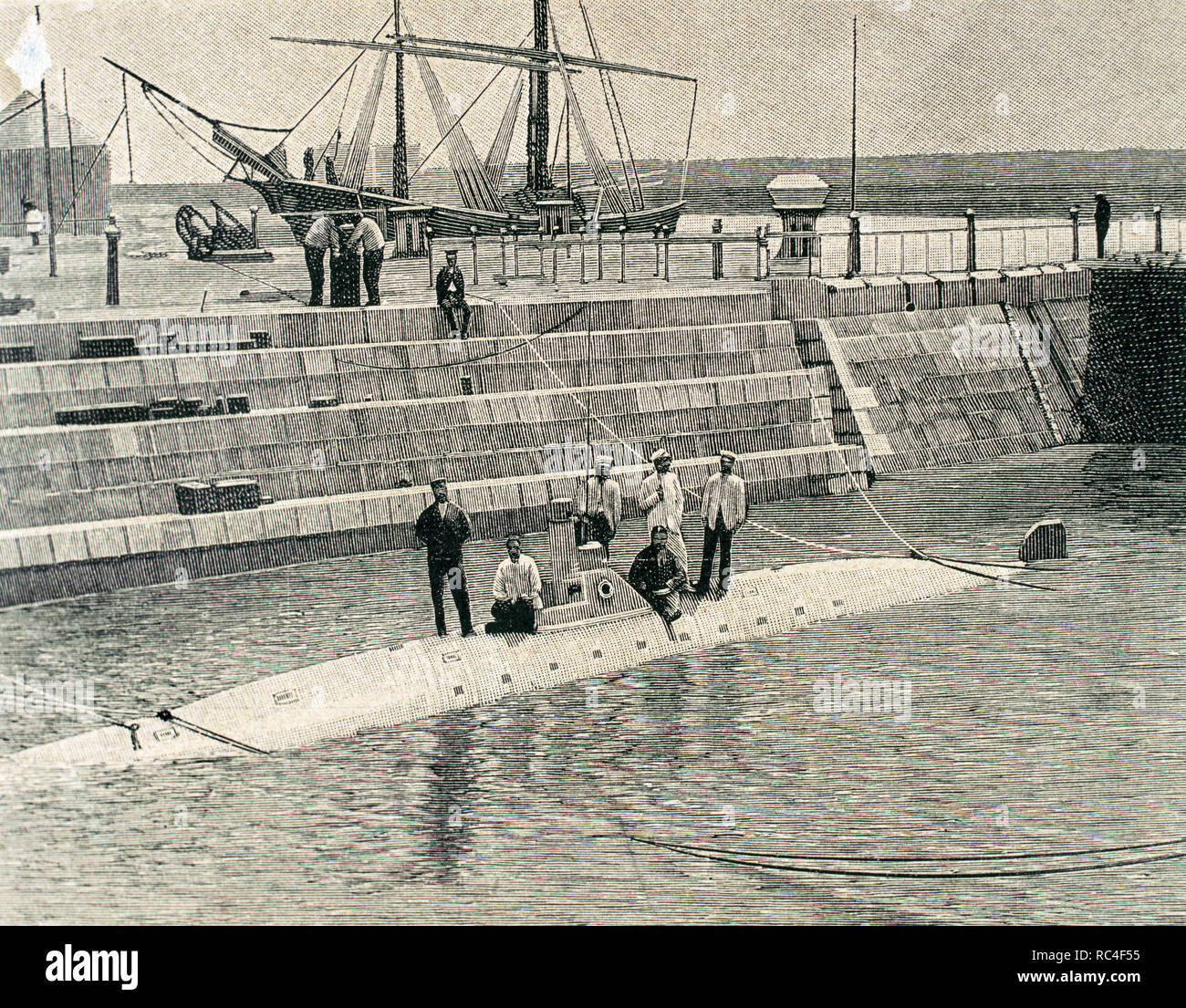 Peral submarine hi-res stock photography and images - Alamy