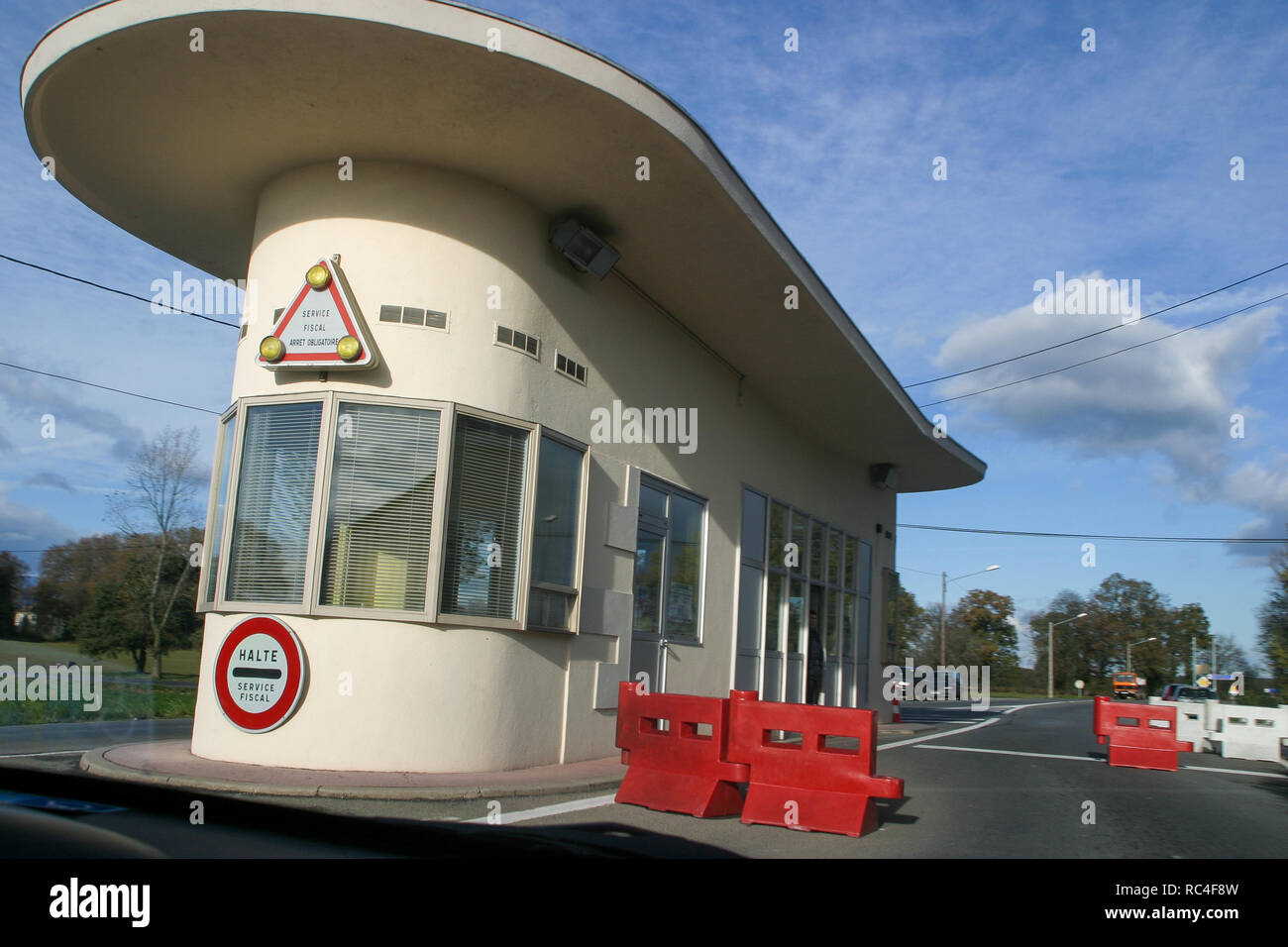 Swiss border checkpoint hi-res stock photography and images - Alamy