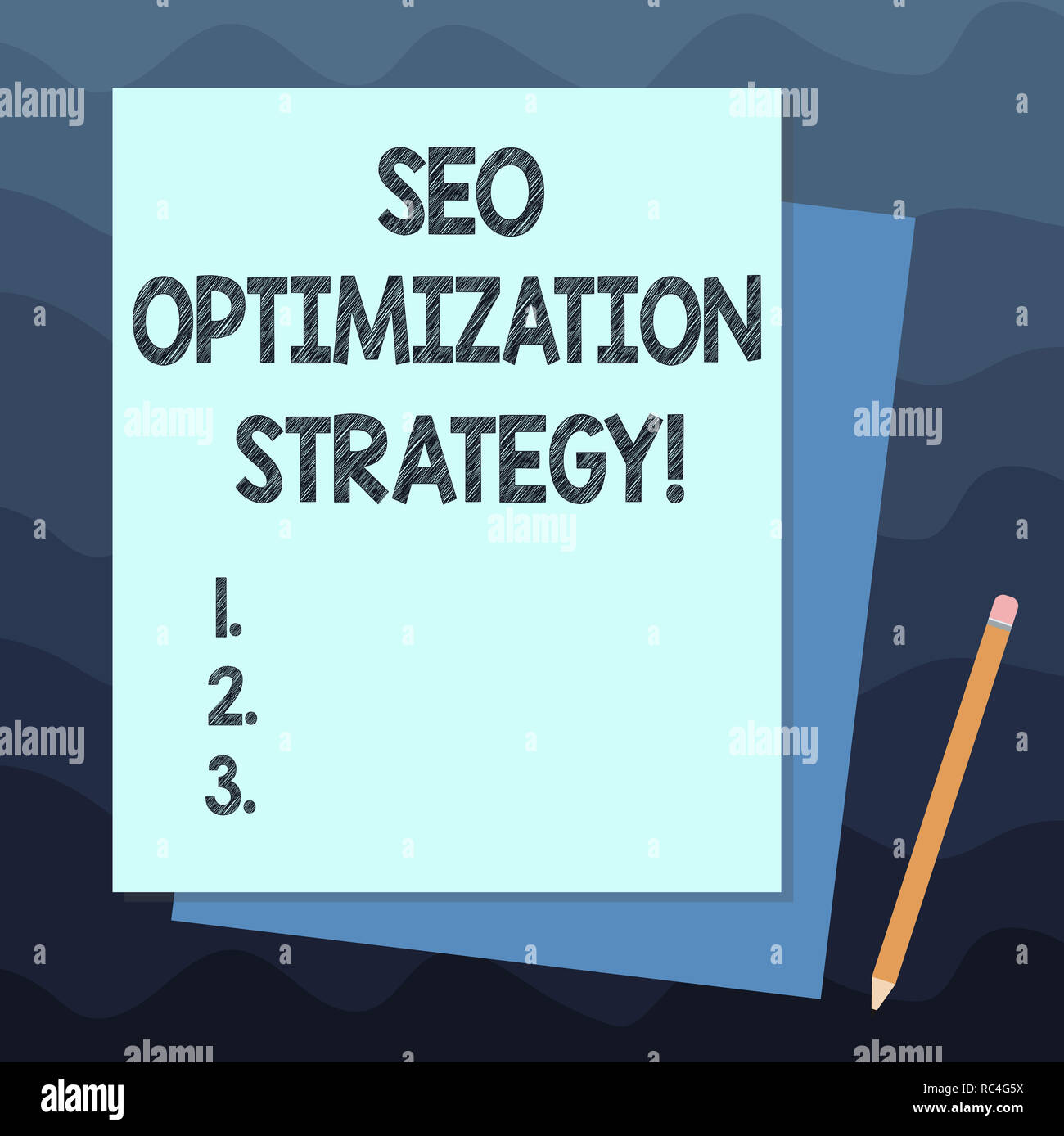 Handwriting Text Writing Seo Optimization Strategy Concept Meaning Process Of Organizing A