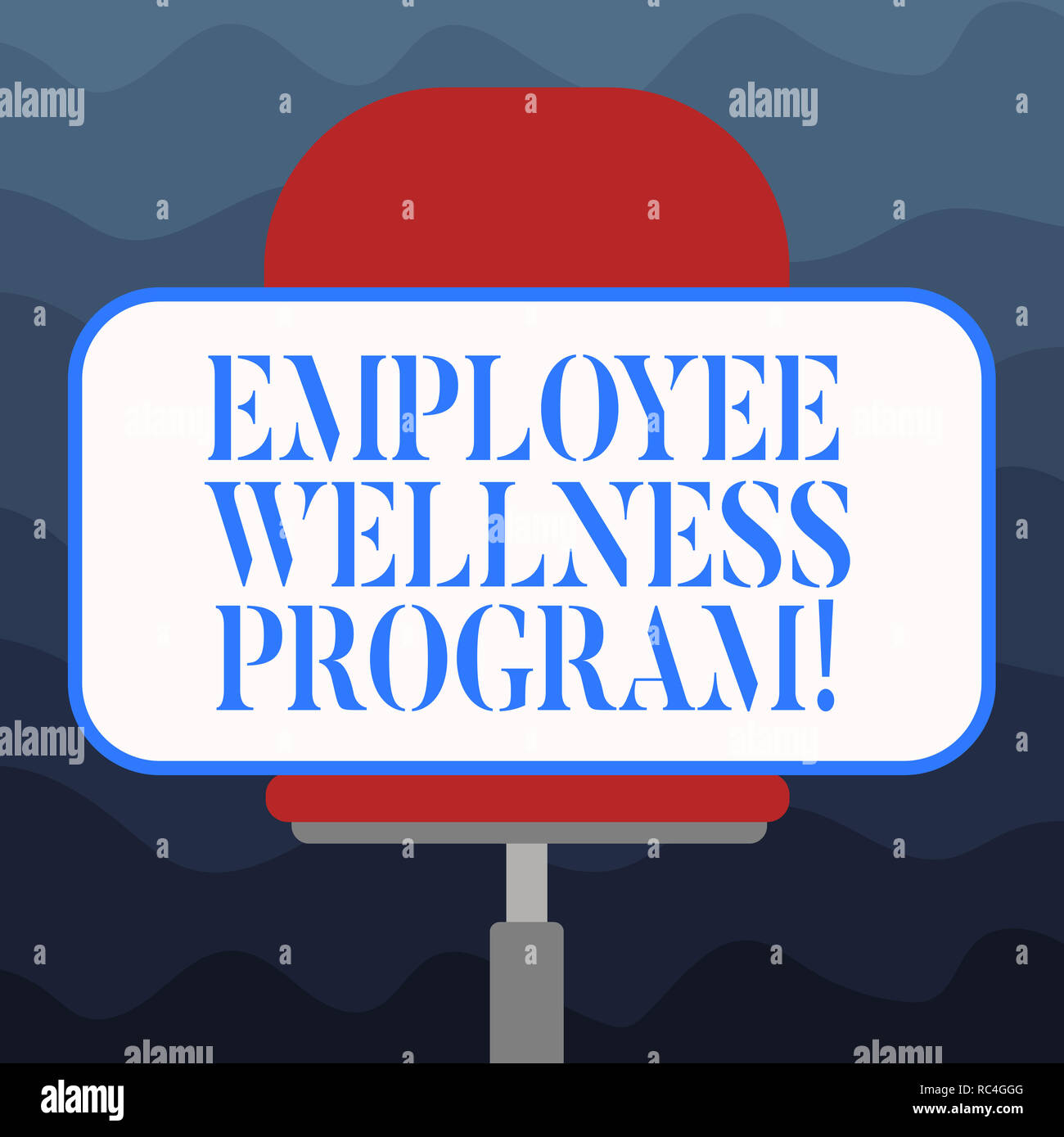 Writing note showing Employee Wellness Program. Business photo ...