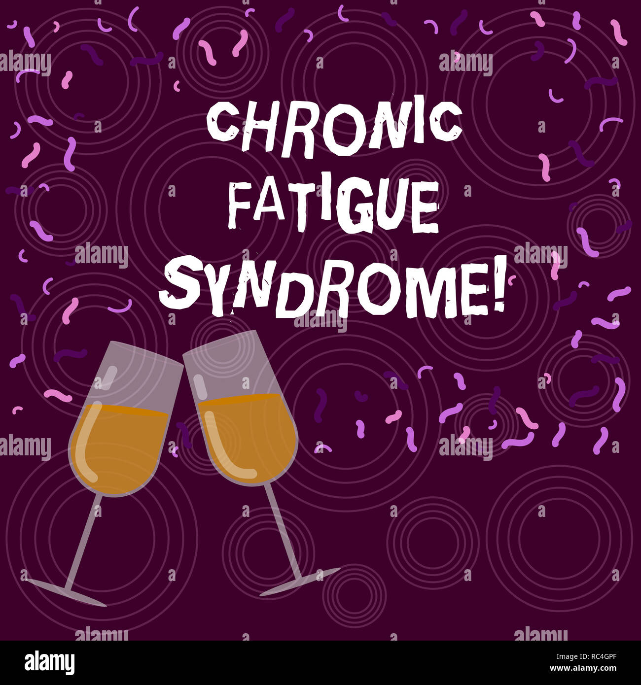 Writing note showing Chronic Fatigue Syndrome. Business photo ...