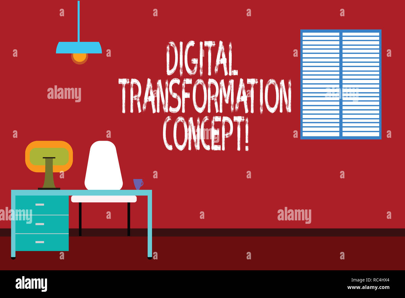 Text sign showing Digital Transformation Concept. Conceptual photo ...