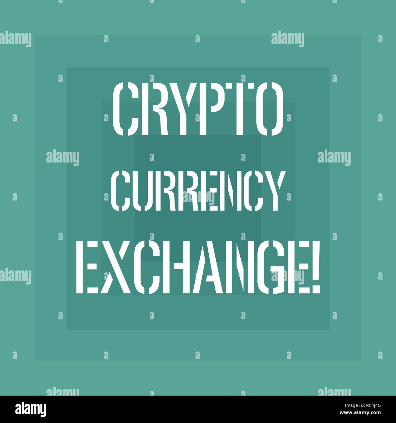 Text sign showing Crypto Currency Exchange. Conceptual photo Trading of ...