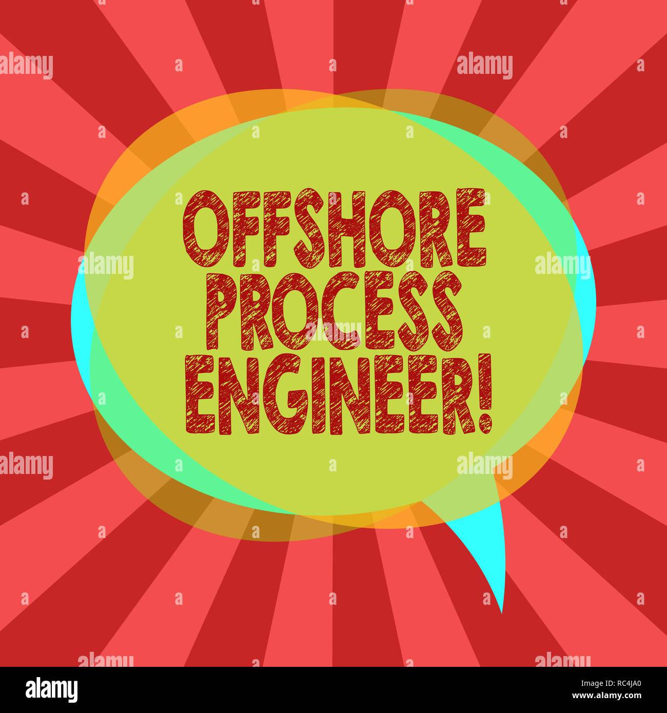 Text sign showing Offshore Process Engineer. Conceptual photo ...