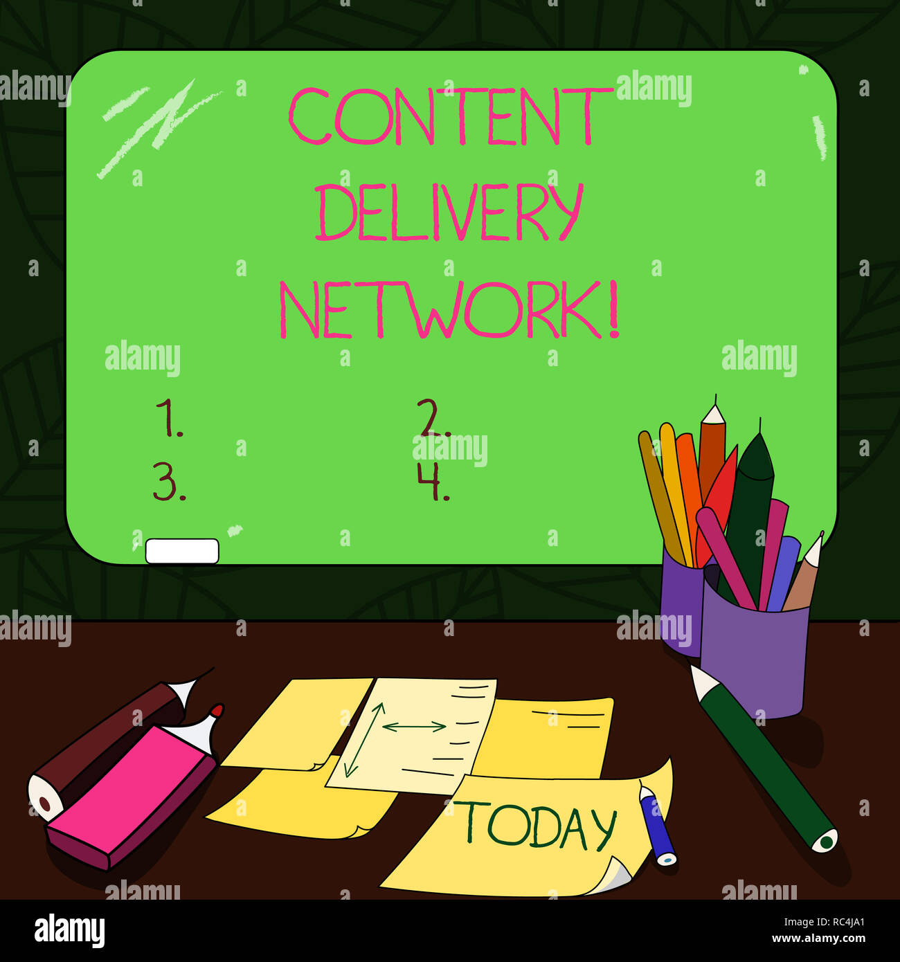 Text sign showing Content Delivery Network. Conceptual photo Geographically dispersed network of ...