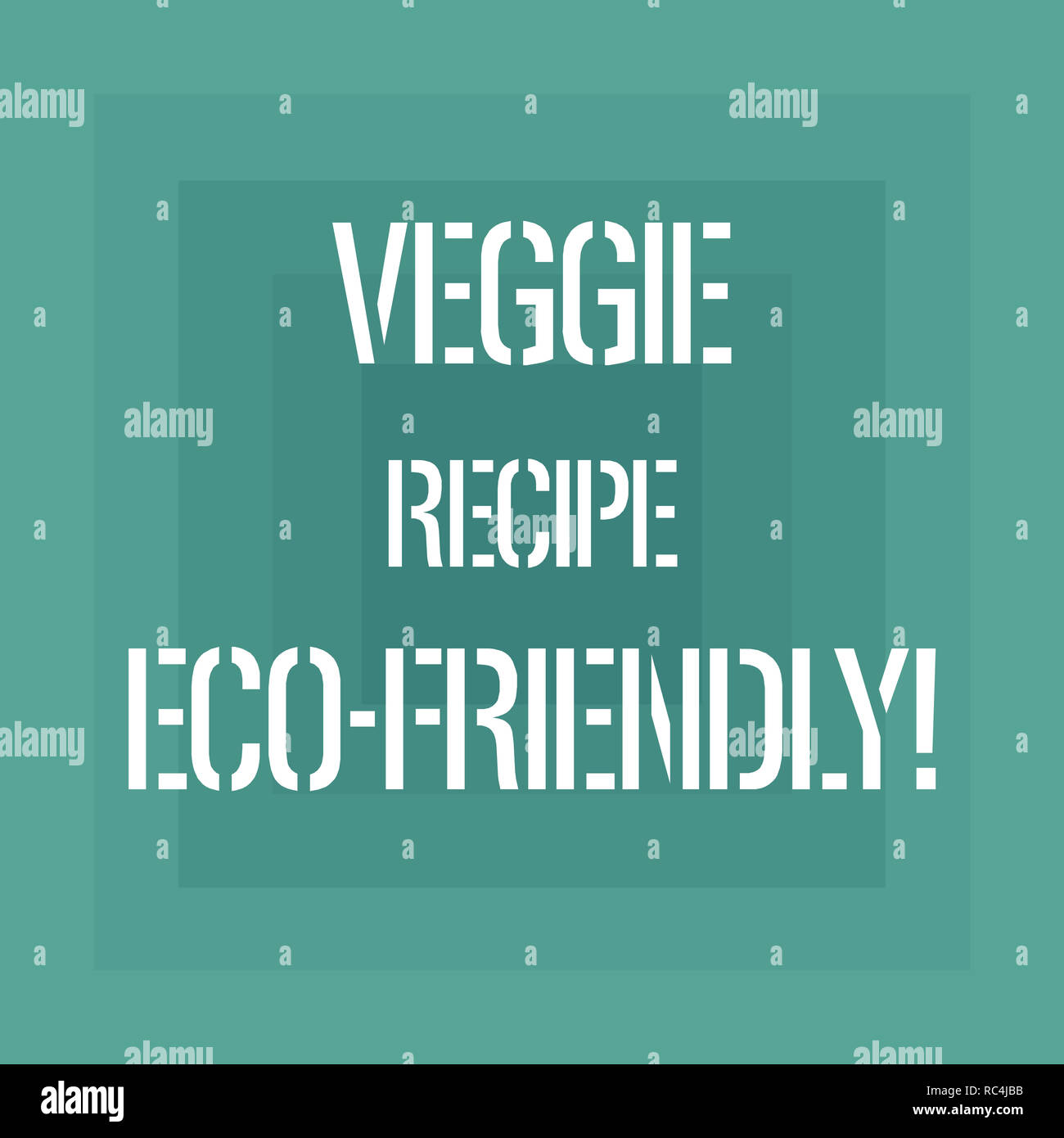 Text sign showing Veggie Recipe Eco Friendly. Conceptual photo Living ...
