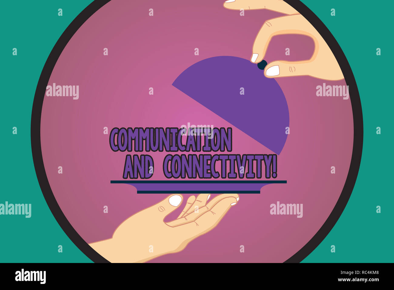 Text sign showing Communication And Connectivity. Conceptual photo ...
