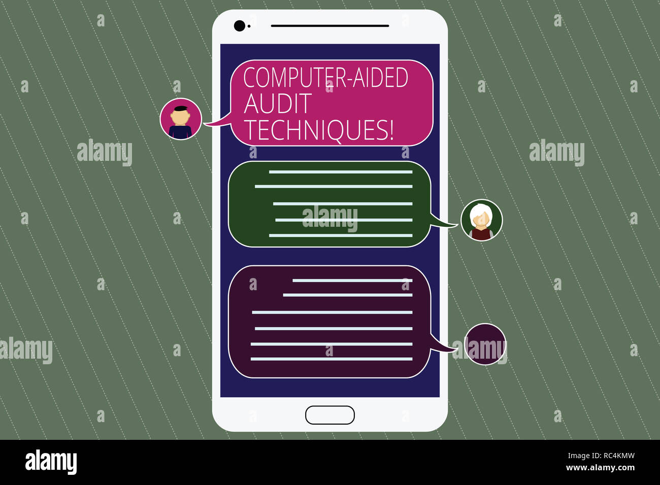 Handwriting text Computer Aided Audit Techniques. Concept meaning Using ...
