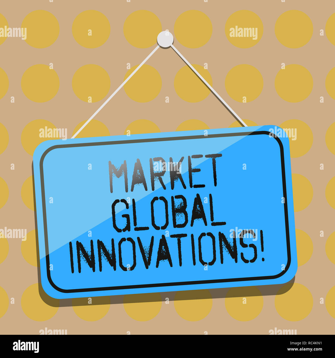 Word writing text Market Global Innovations. Business concept for ...