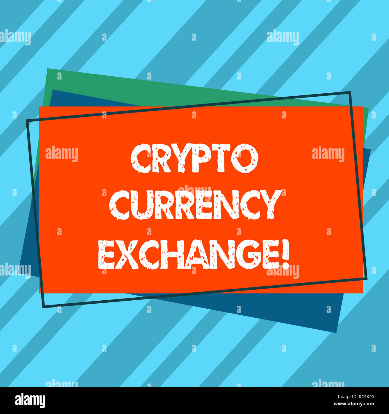 Writing note showing Crypto Currency Exchange. Business photo ...