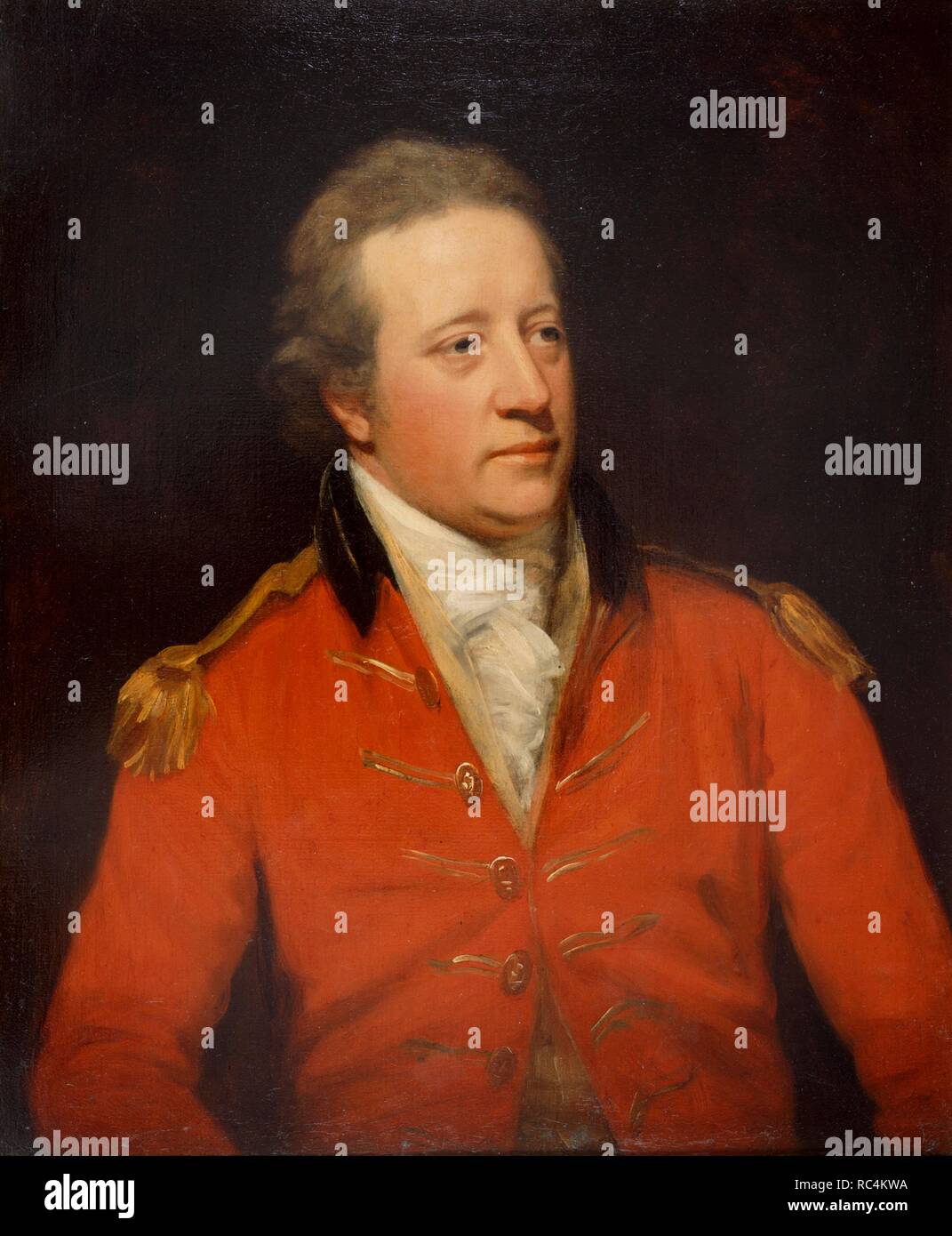 Half length portrait of major general john garstin 1756 1820 hi-res ...