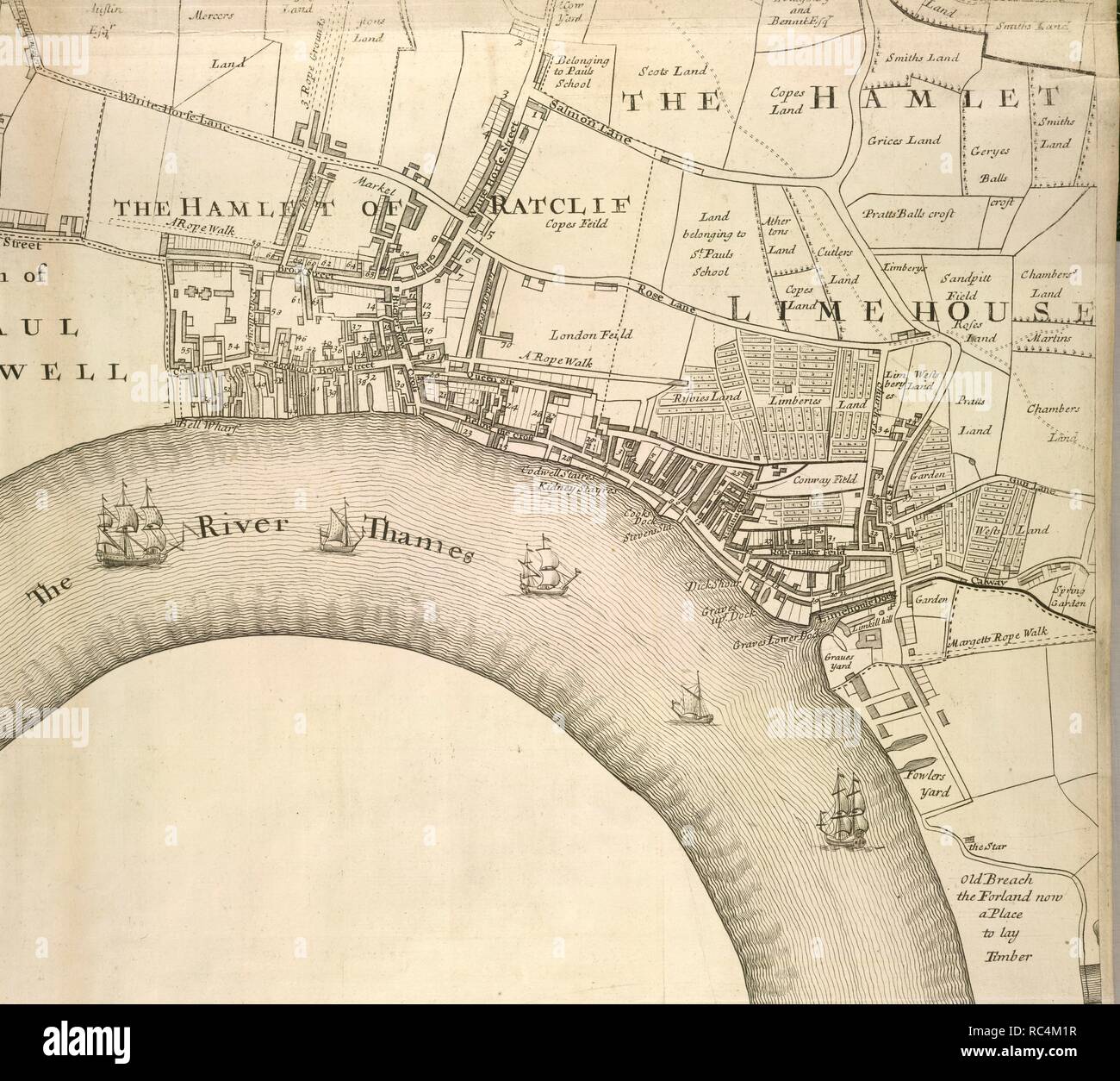 1703 map hi-res stock photography and images - Alamy