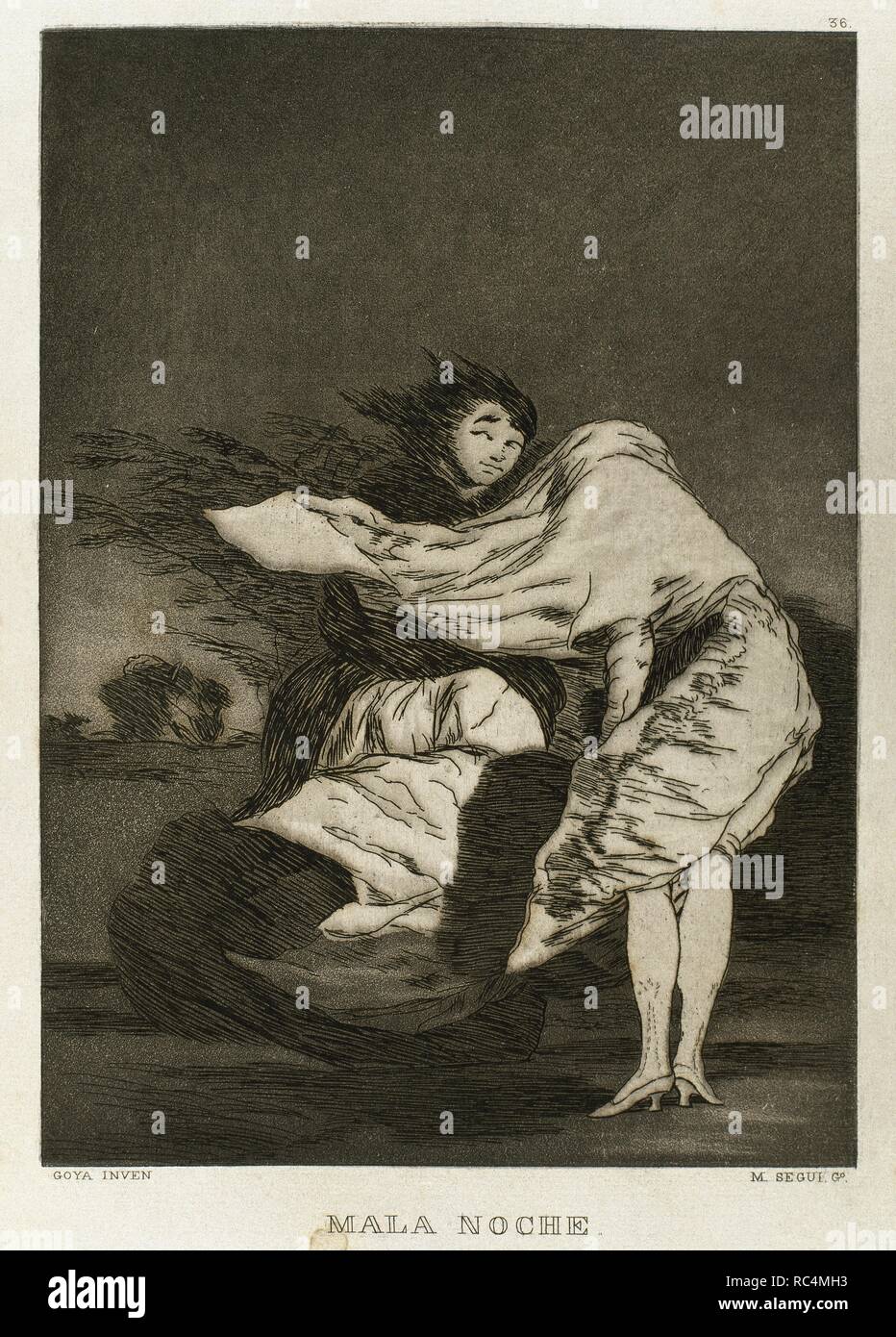 Francisco de Goya (1746-1828). Spanish painter and printmaker. Los ...