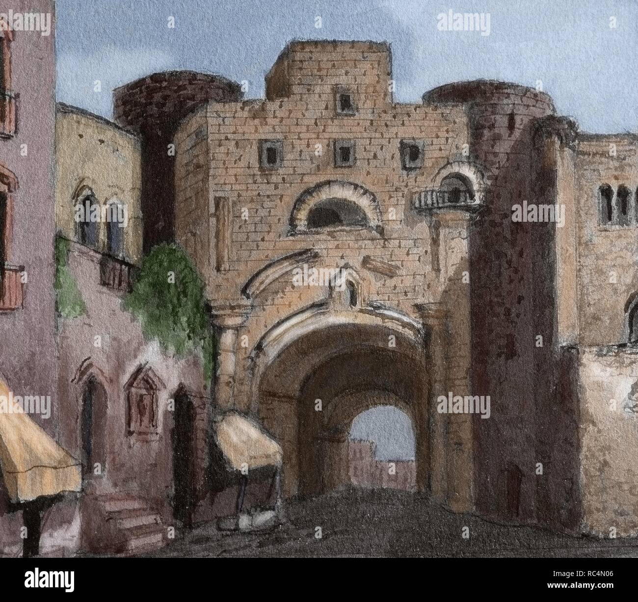 Romans building roads hi-res stock photography and images - Alamy