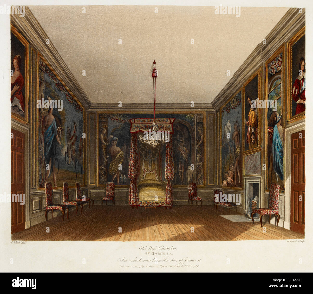 St james palace interior hi-res stock photography and images - Alamy