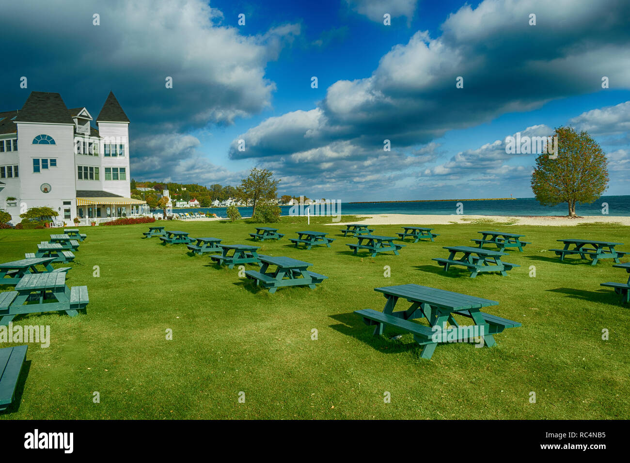 Mackinac island summer hi-res stock photography and images - Alamy