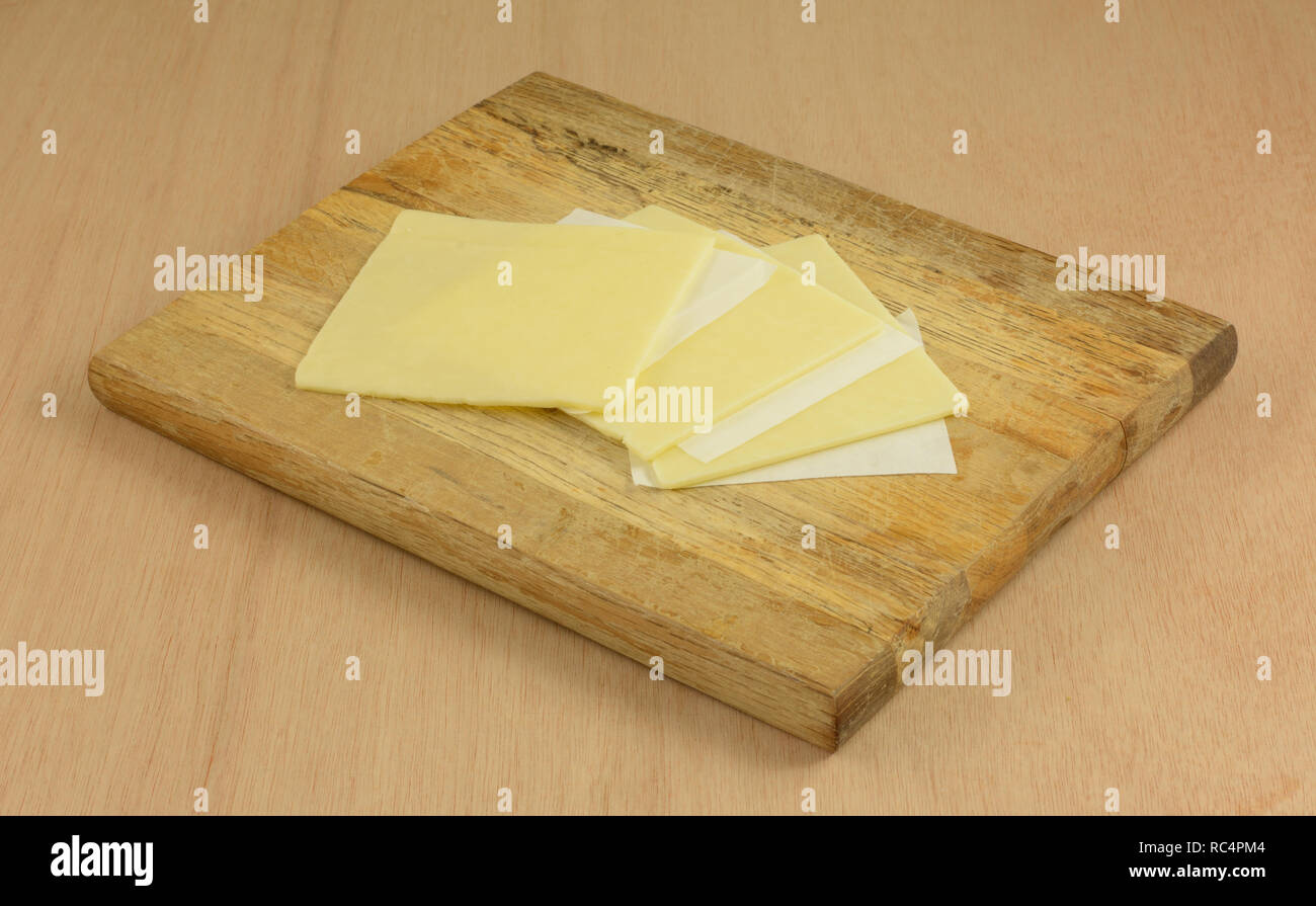 Cheddar cheese slices hi-res stock photography and images - Alamy