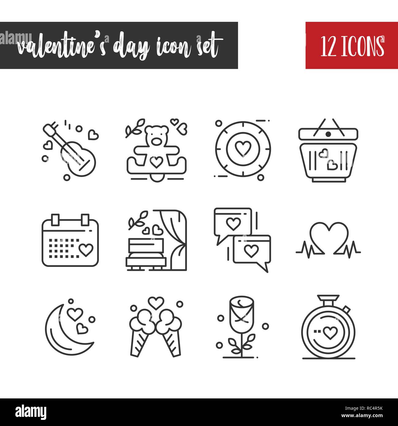 12 icon Stock Vector Images - Alamy