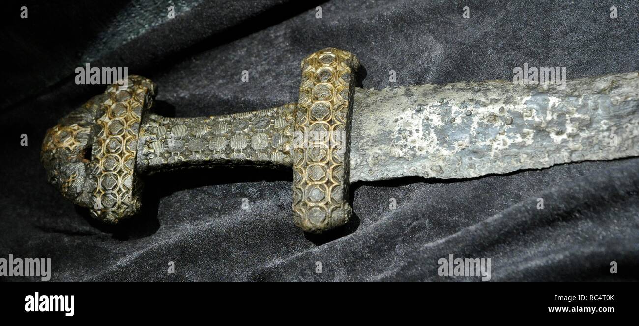 Sword. Vang pr.gard, Vang k., Oppland. 9th century. Historical Museum ...
