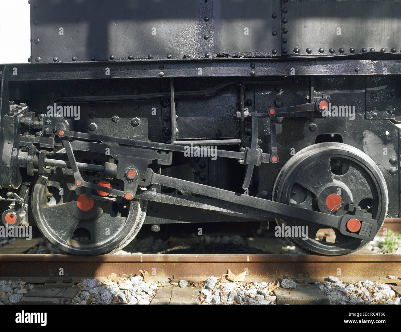 Ruedas de ferrocarril hi-res stock photography and images - Alamy