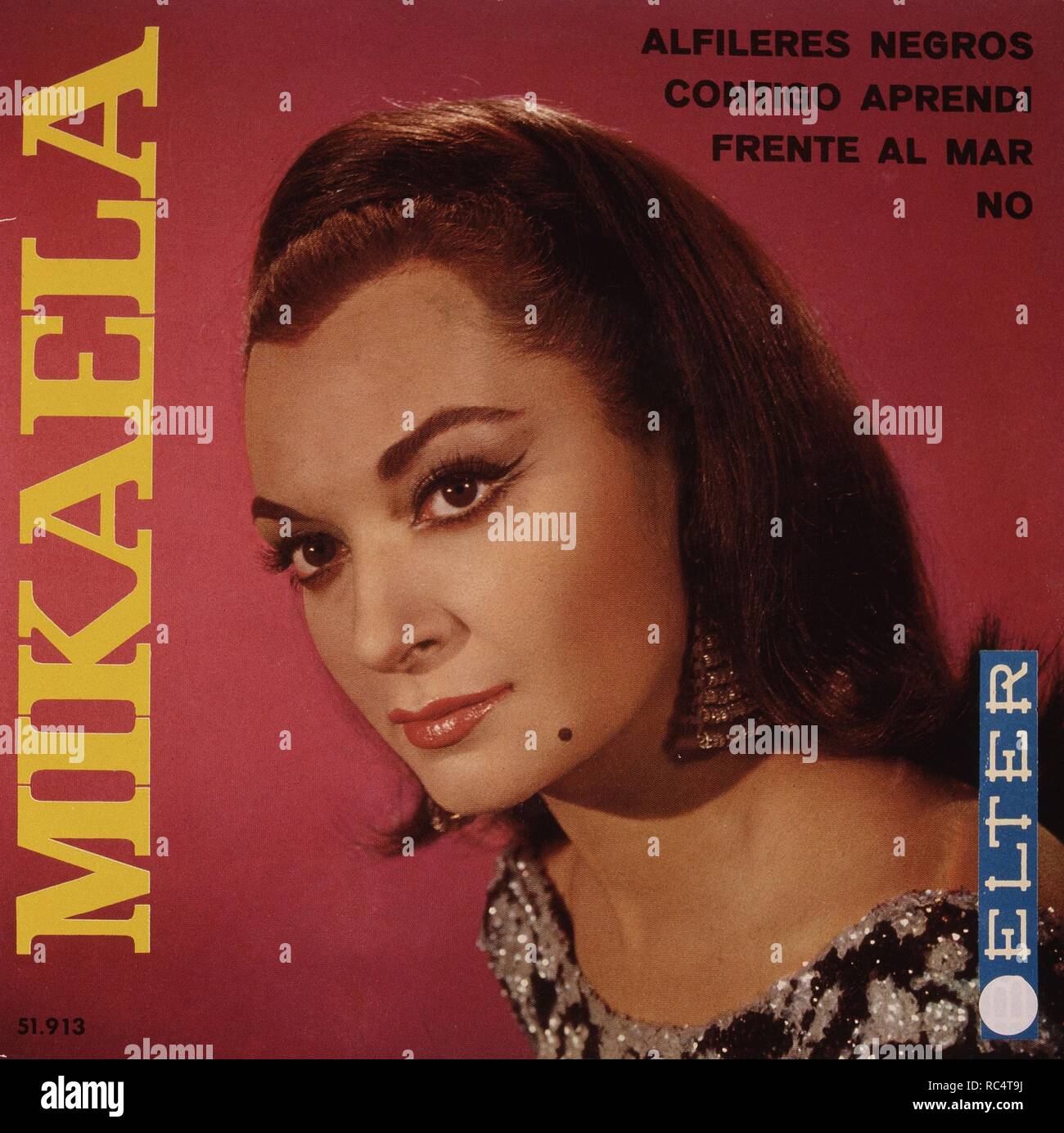 MIKAELA MICAELA RODRIGUEZ CUESTA CANTANTE ESPAÑOLA. SEVILLA 1935 - 1991 ...