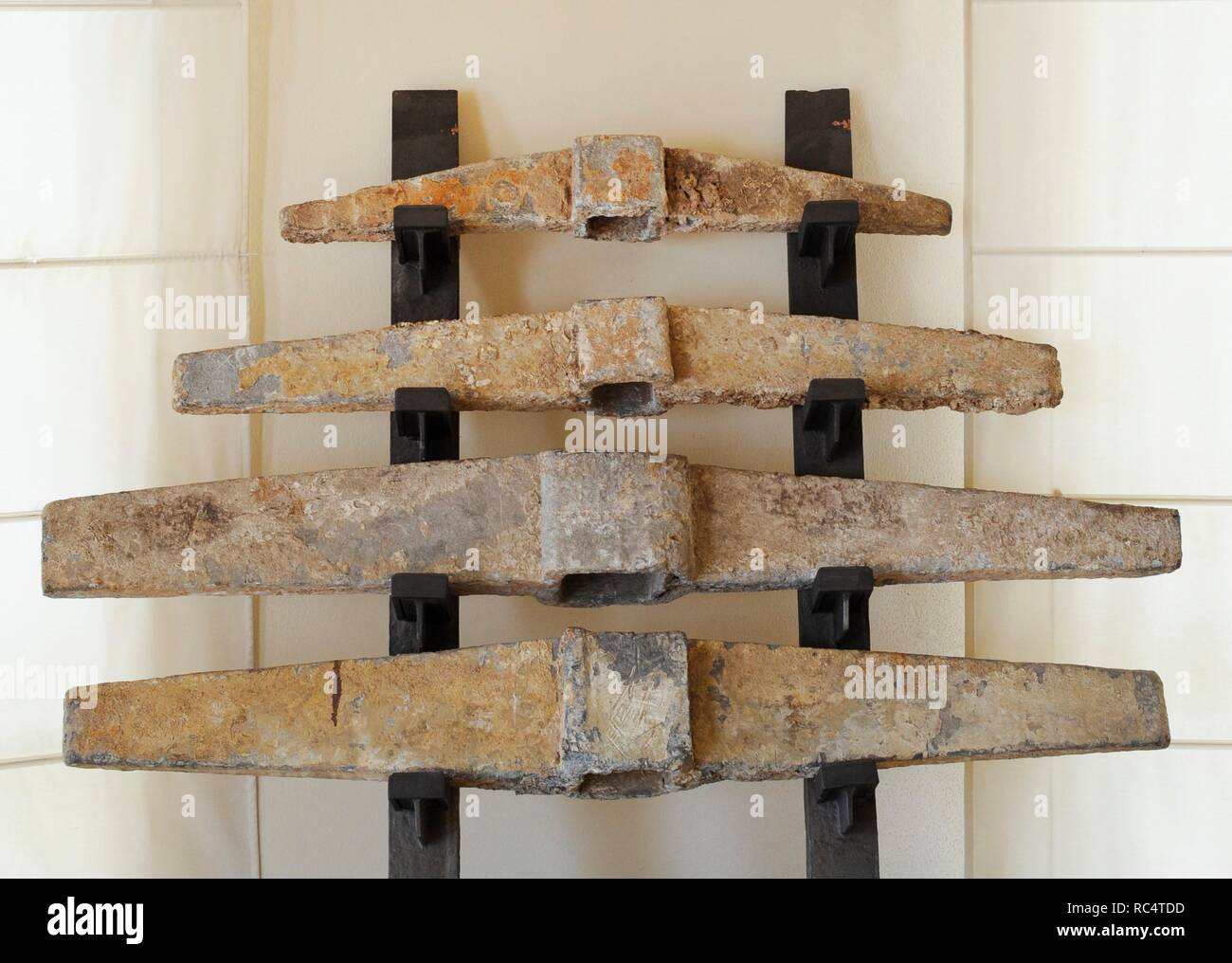 Roman lead anchors from different hi-res stock photography and images ...