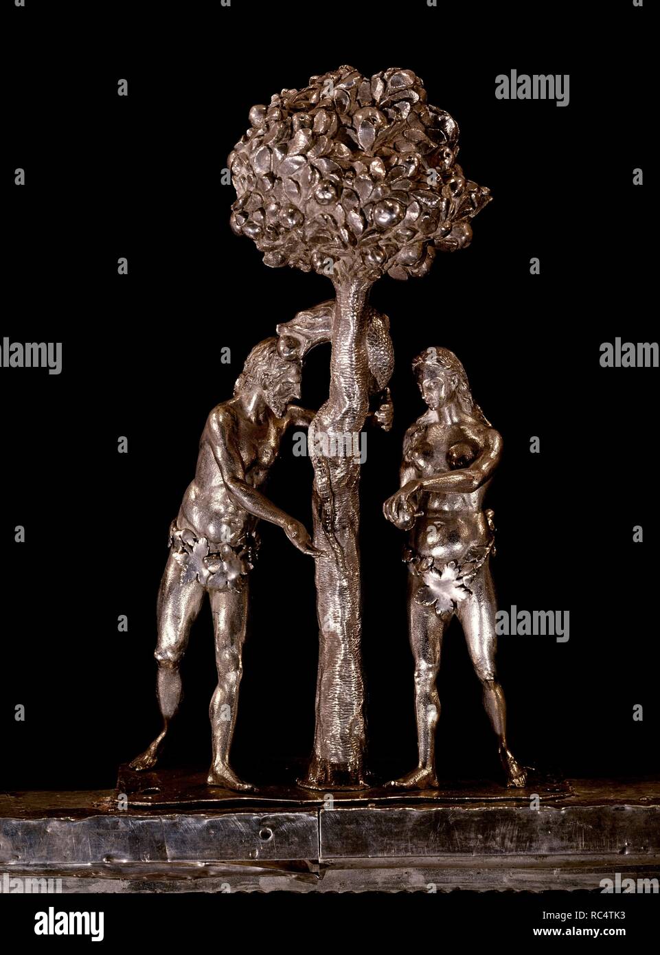 DETALLE DE ADAN Y EVA EN LA CUSTODIA DEL SIGLO XVI. Author: DE ARFE ...