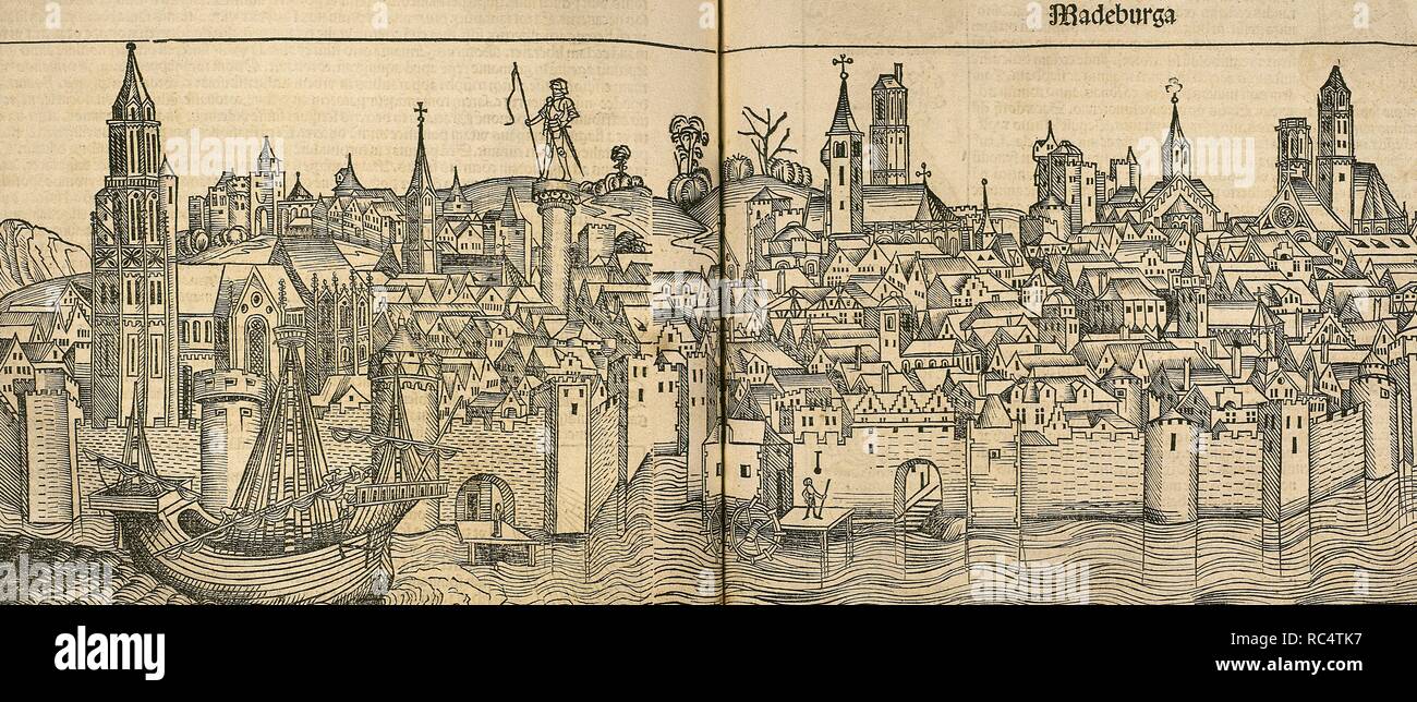 Hartmann schedel 1493 hi-res stock photography and images - Alamy