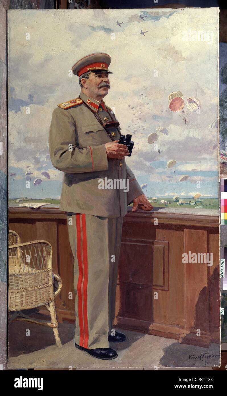 Joseph stalin portrait painting hi-res stock photography and images - Alamy