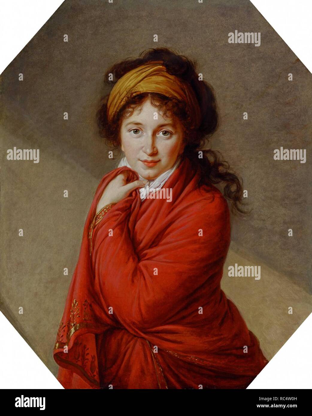 Portrait of Varvara Nikolayevna Golovina (1766–1821), née Golitsyna ...