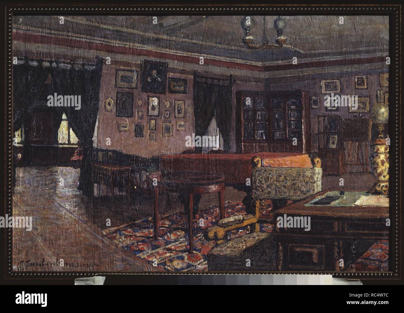 Living room in the House of the composer Pyotr Tchaikovsky. Museum ...