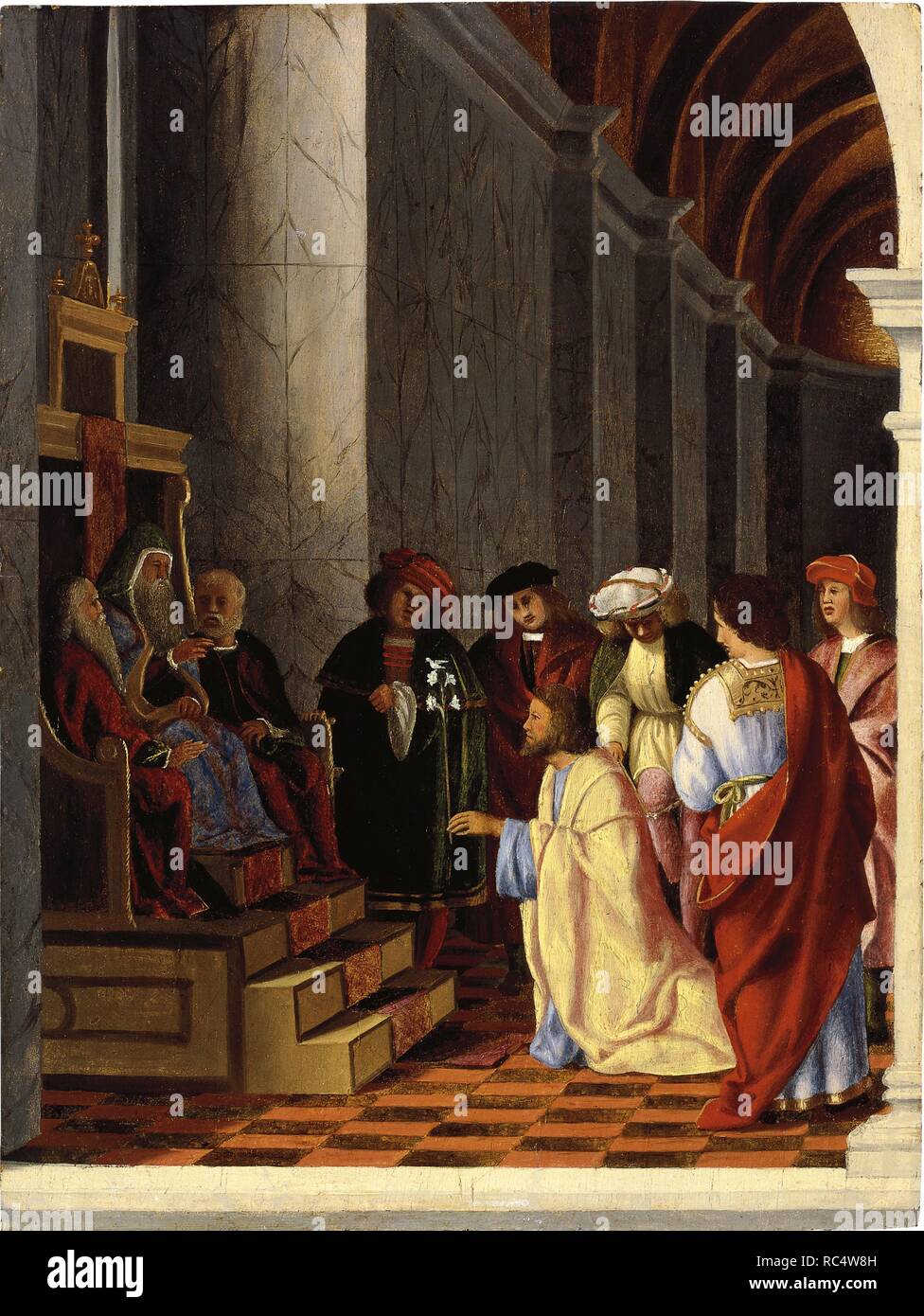 Saint Joseph before the High priest. Museum: Thyssen-Bornemisza ...