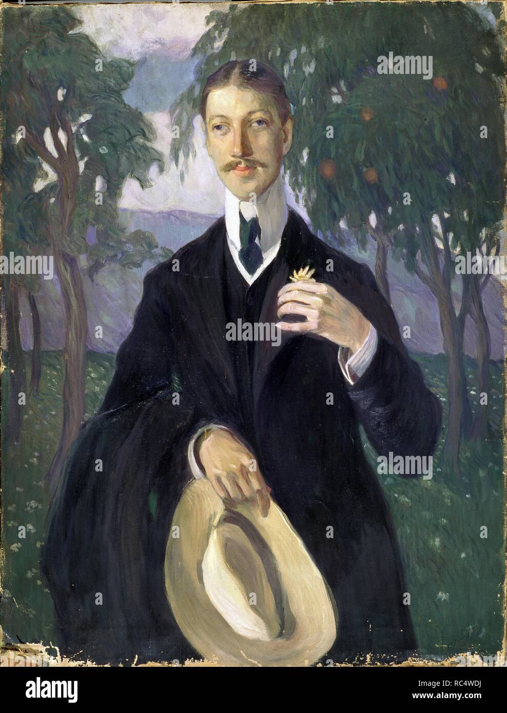 Portrait of the Poet Nikolay Gumilyov (1886-1921). Museum: State ...